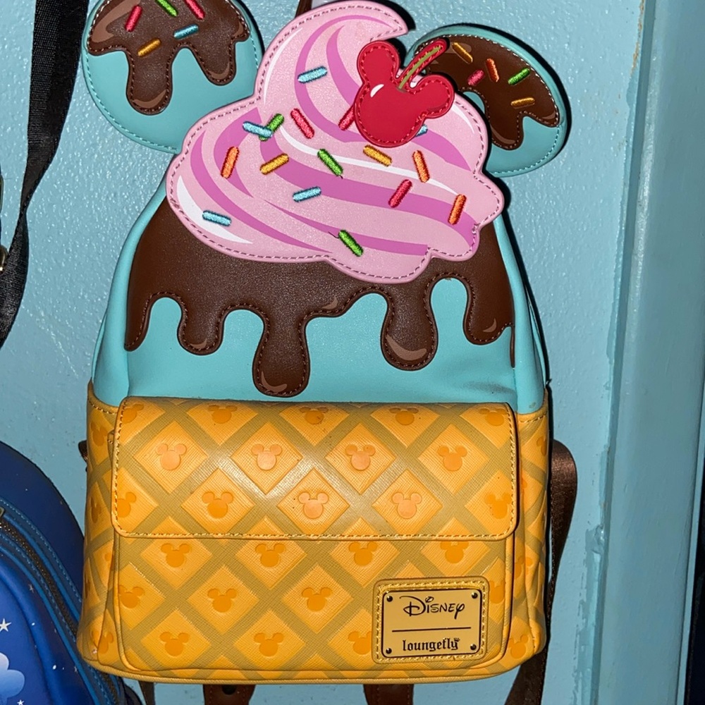 Mickey Ice Cream Cone Backpack - Gem